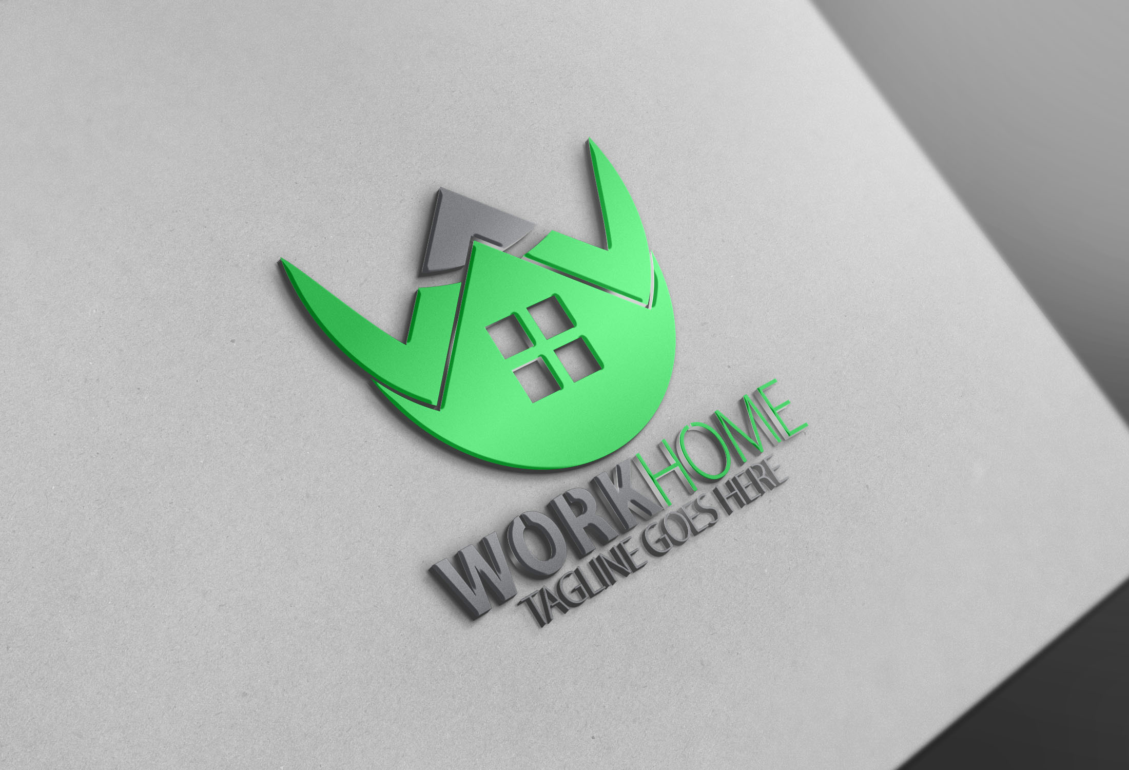 Home Work Logo | Branding & Logo Templates ~ Creative Market