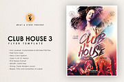 Club House 3, a Flyer Template by What a Story