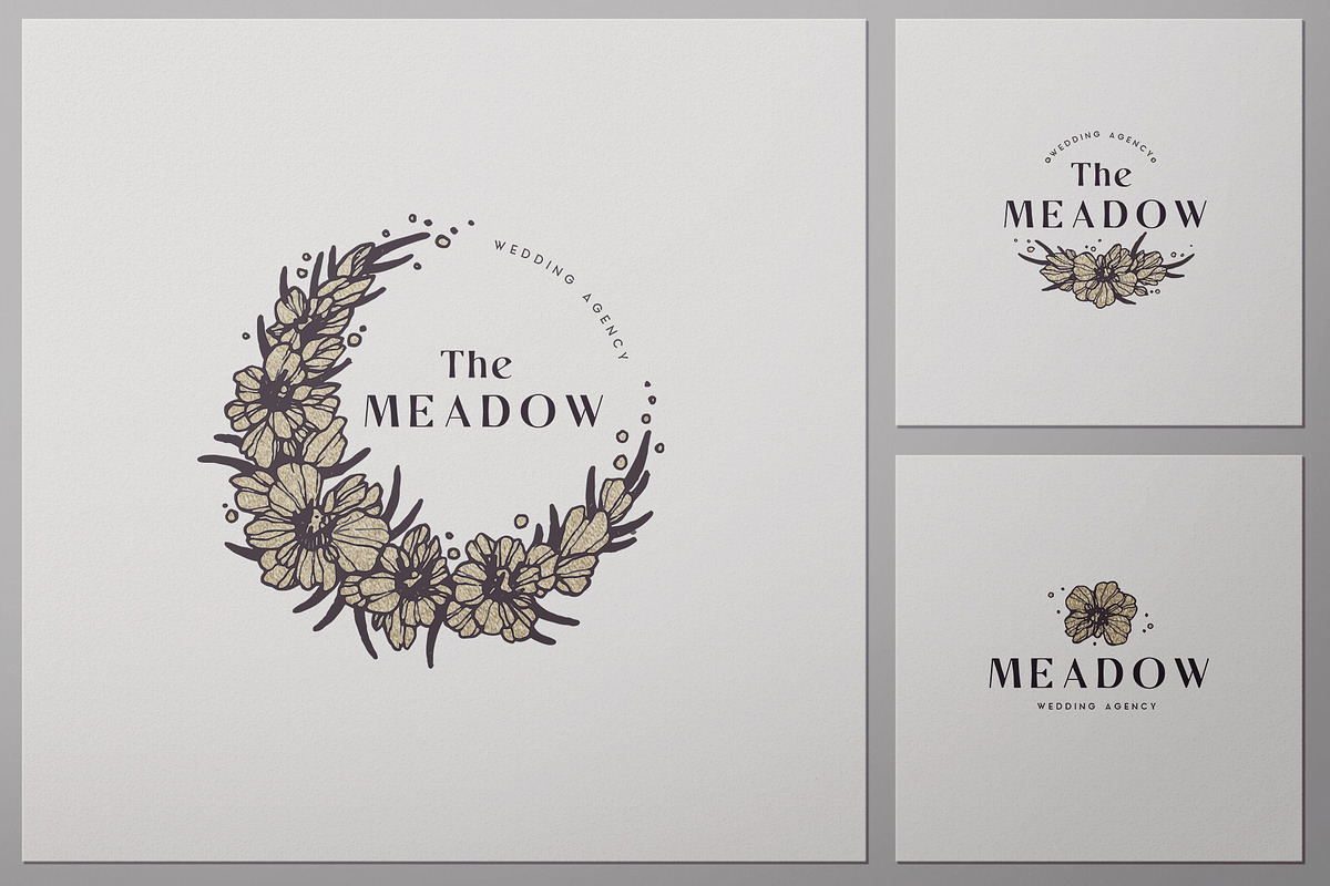 18 Hand Drawn Logo VOL.4, a Branding & Logo Template by Michael Rayback ...