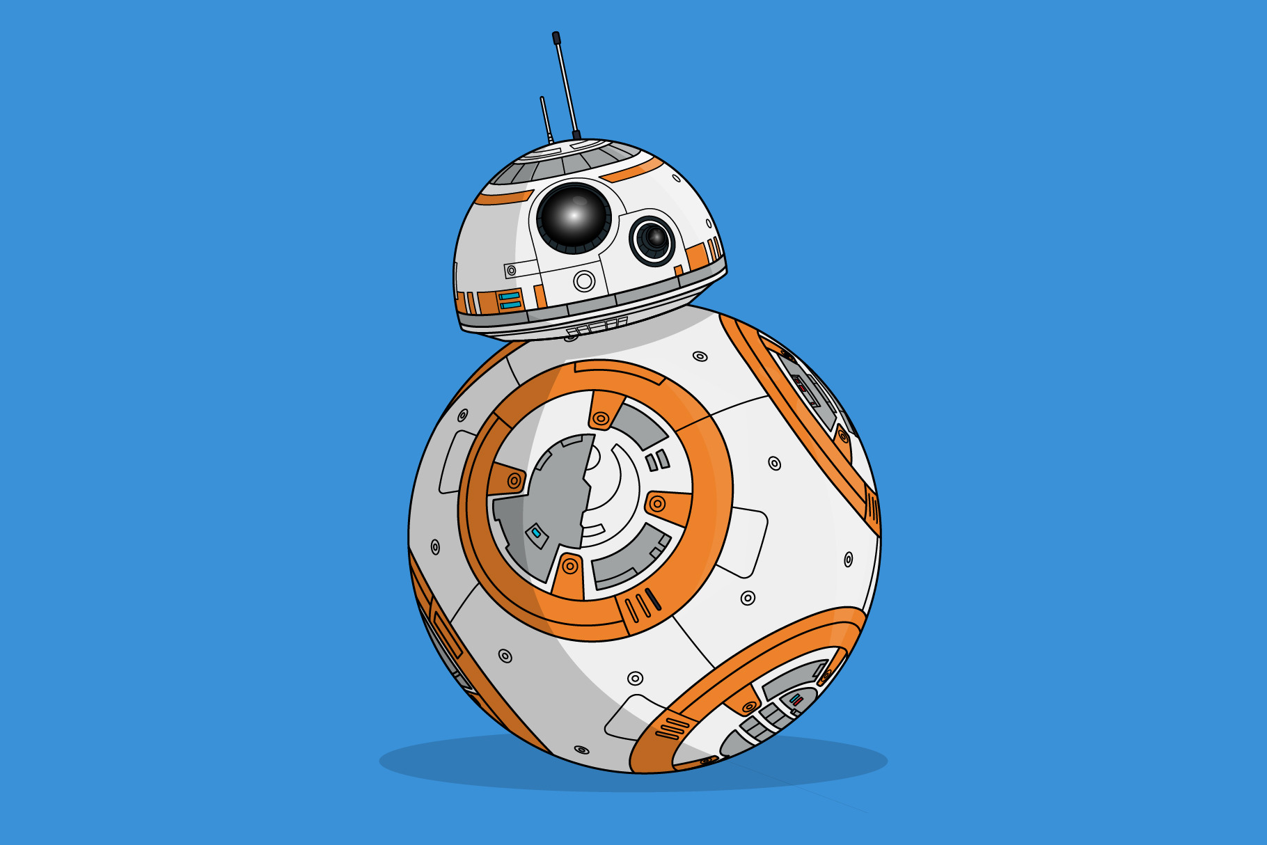 BB-8 | Illustrations ~ Creative Market