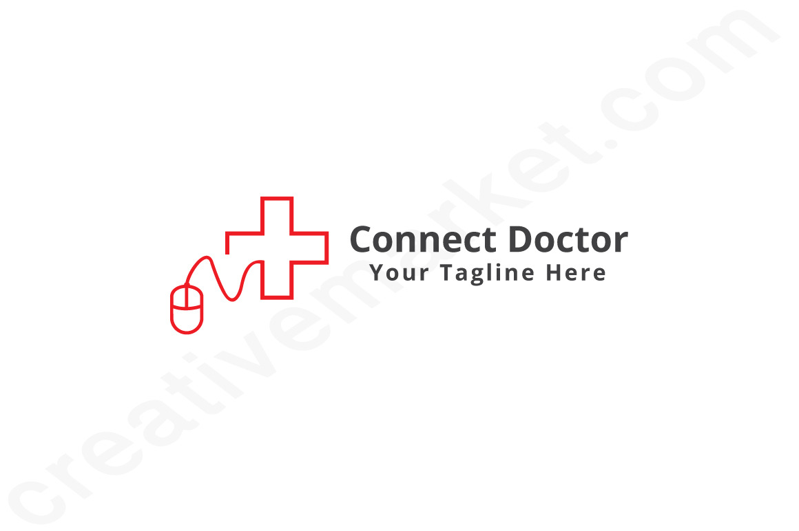 Connect Doctor Logo Template, a Branding & Logo Template by Logo20