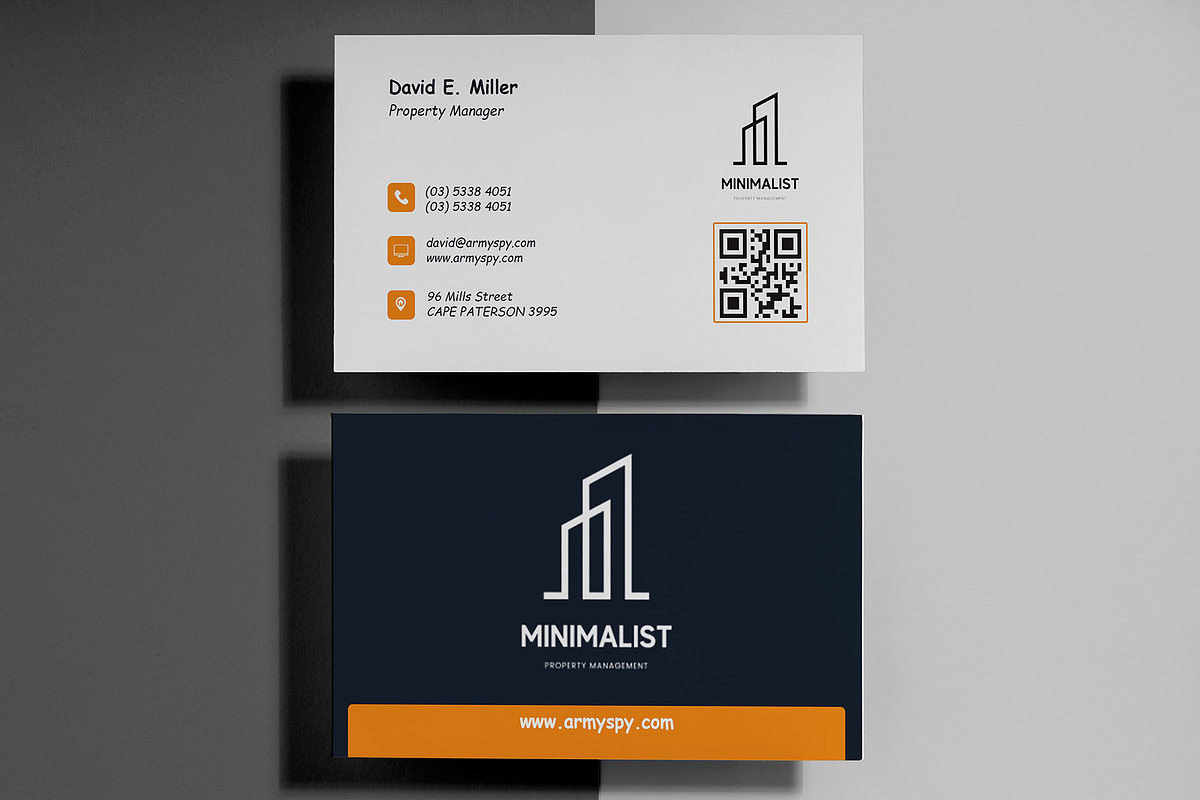 Modern Premium Creative Double-Sided Business Card PSD