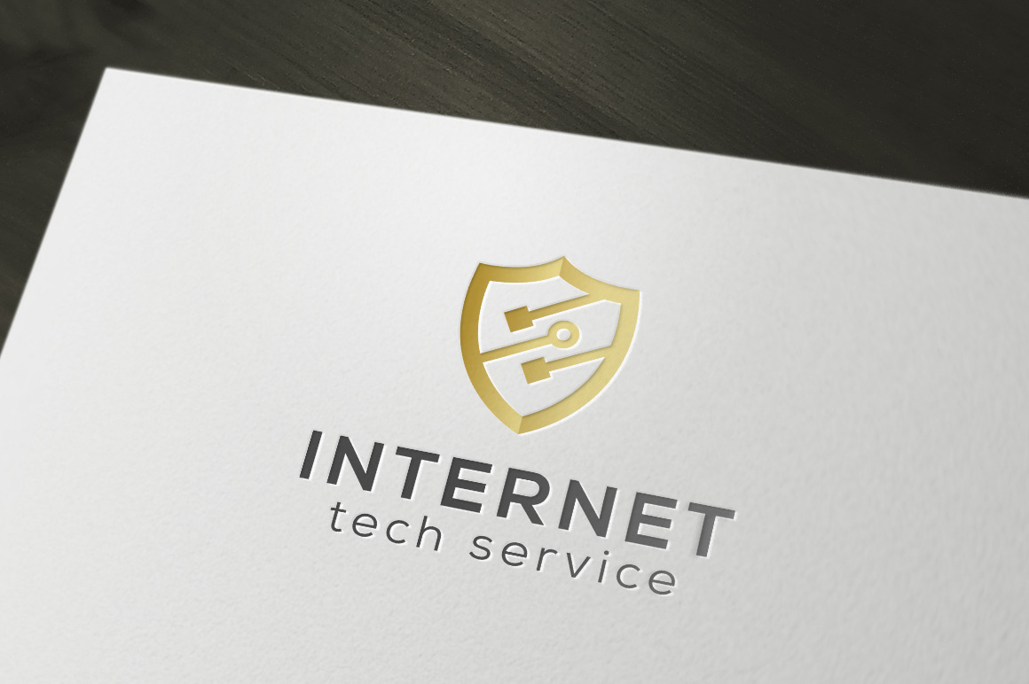 Networking Shield Logo, a Branding & Logo Template by NasirGrfx