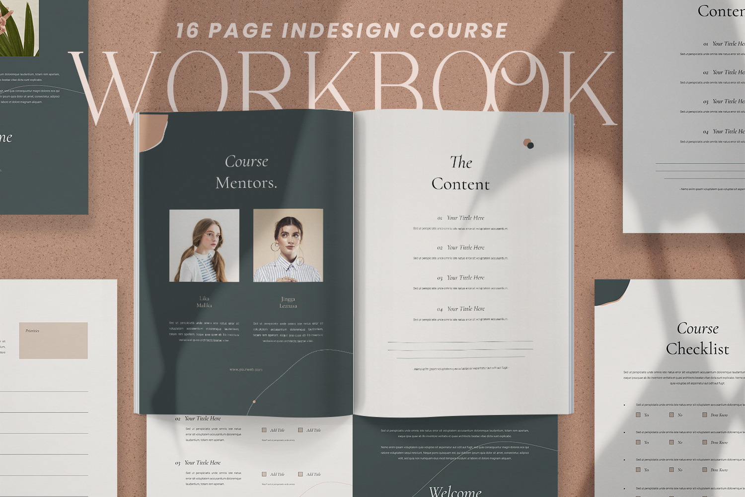 The Course Workbook | Minimal, a Magazine Template by Typetemp Studio ...
