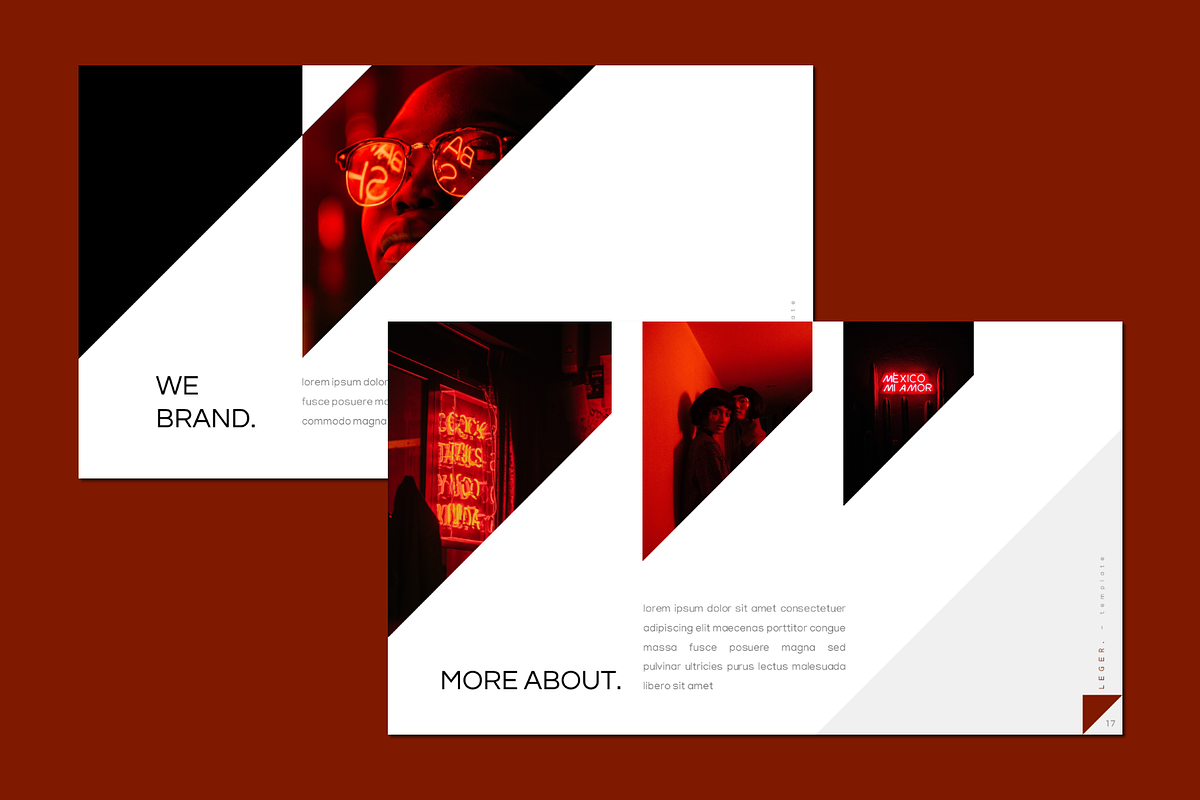 Leger - Minimal Powerpoint Template, a Presentation Template by deasign
