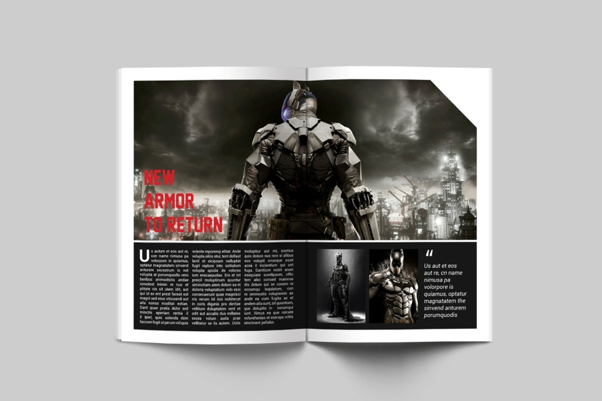 Game Magazine, a Magazine Template by BoriesBechker