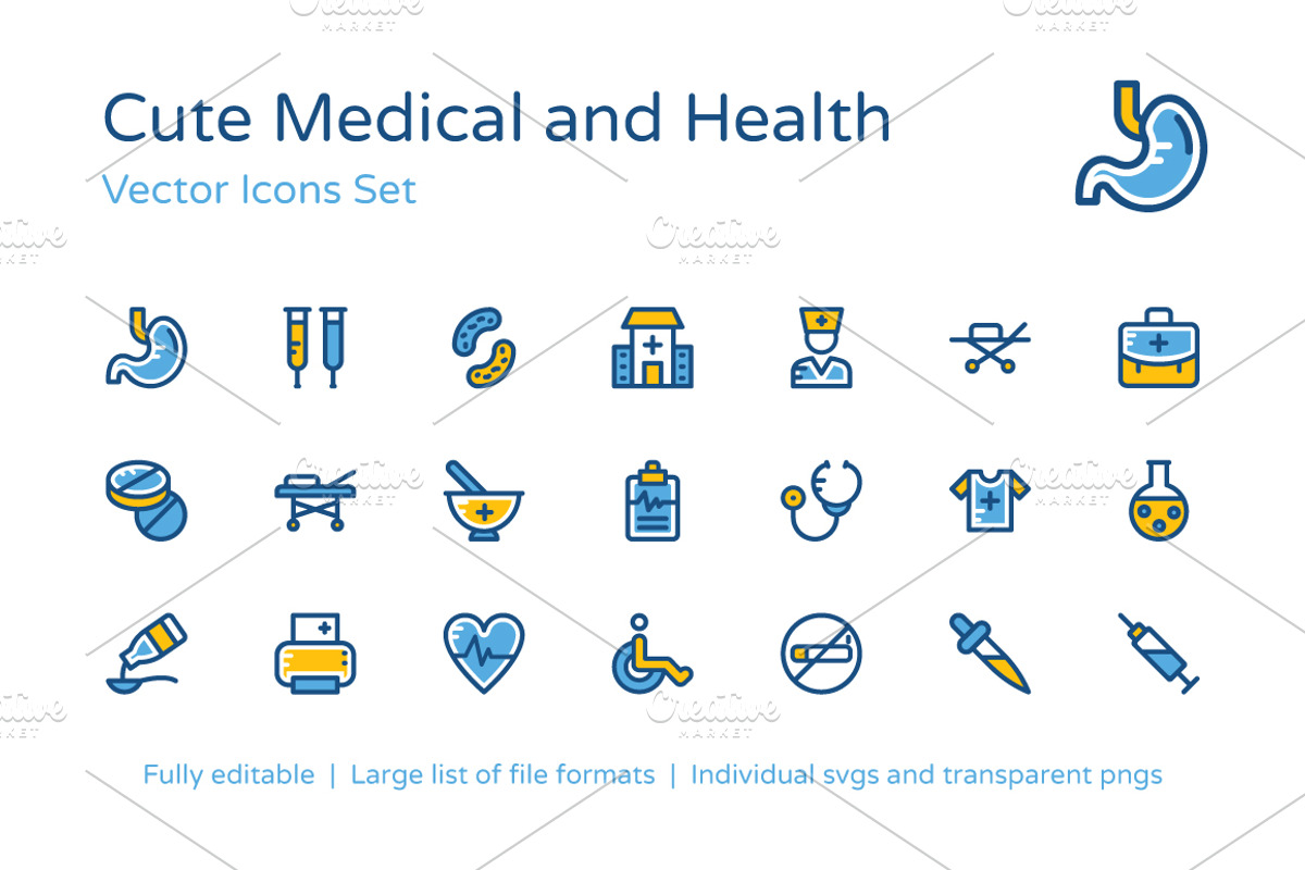 125+ Cute Medical and Health Icons, an Outline Icon by Prosymbols