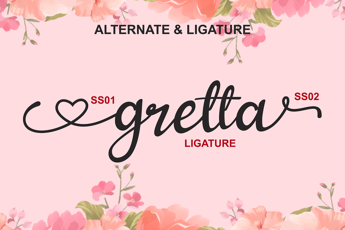 love and heart -Handwritten fonts, a Script Font by BearyType Studio