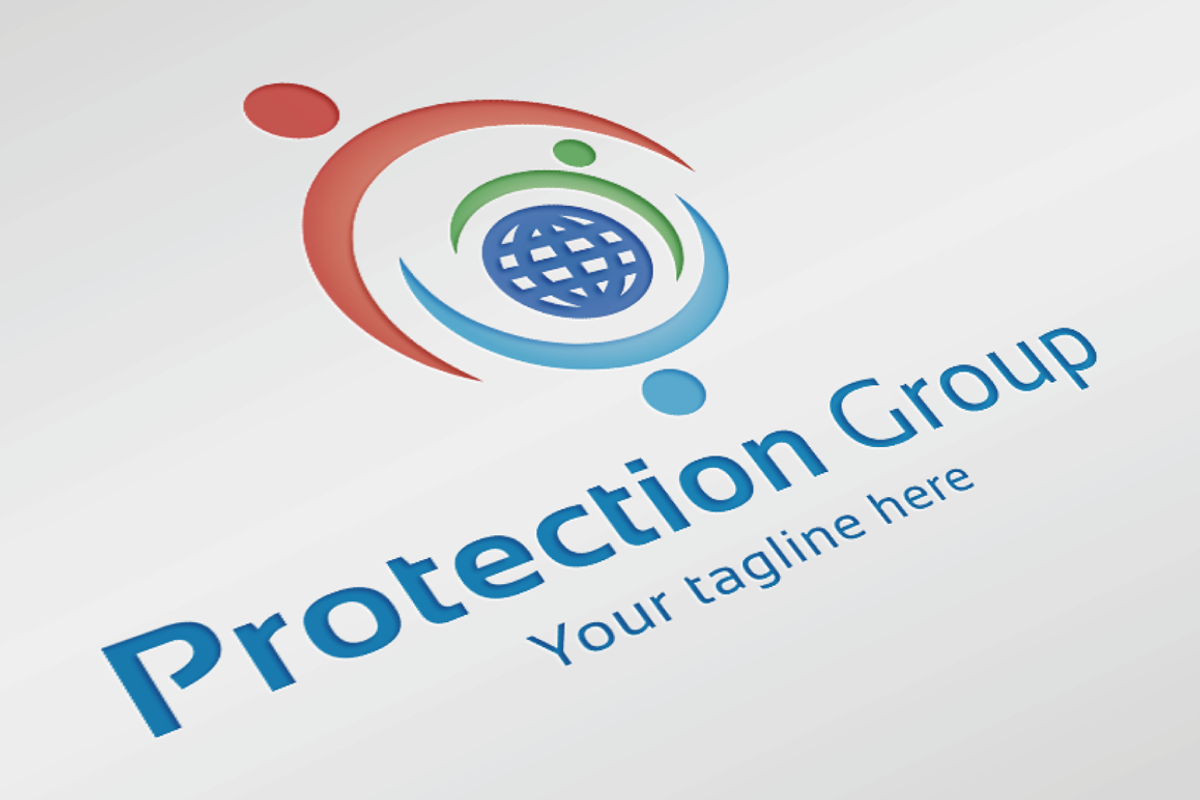 Protection Group Logo, a Branding & Logo Template by Infographic Paradise
