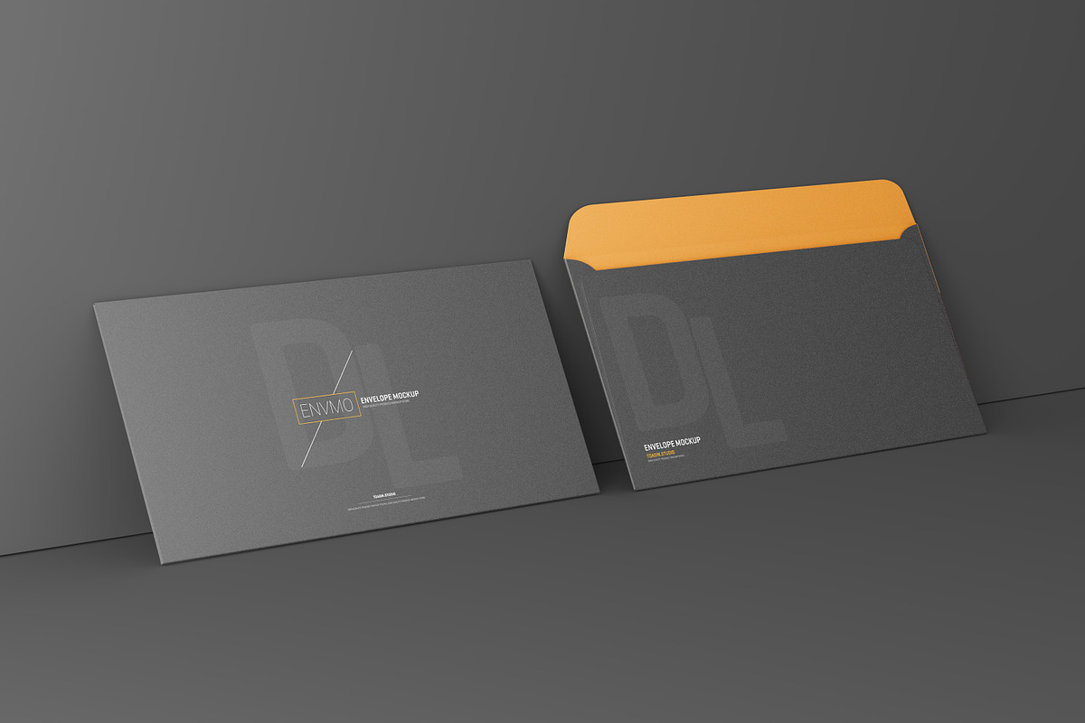DL Envelope Mockup, a Mockup by Toasin Studio