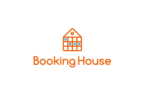 Booking House Logo, a Branding & Logo Template by Mauro Bertolino