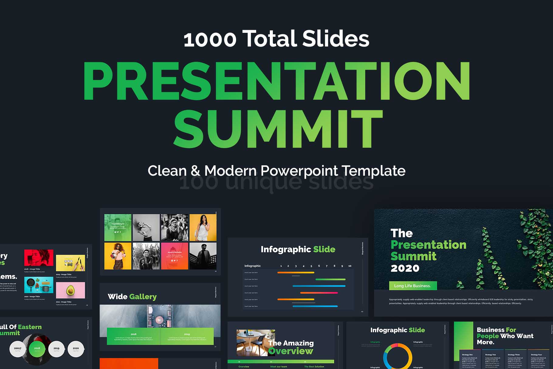 Presentation Summit Template, a Presentation Template by Digitcase x Wealthwells | Creative Market