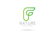 F nature logo