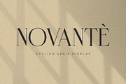 Novante | Display Serif, a Serif Font by Arterfak Project