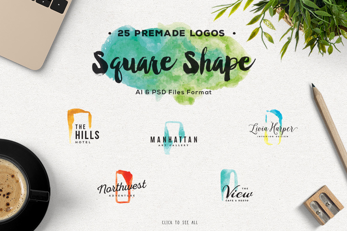 Handmade Brush Logo Creator, a Branding & Logo Template by Refolve Design