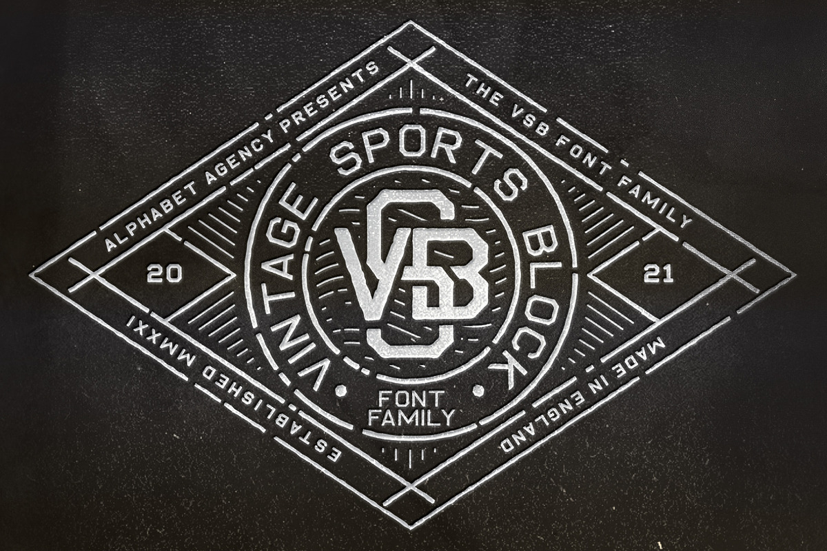 VSB FONT FAMILY, a Sans Serif Font by Alphabet Agency