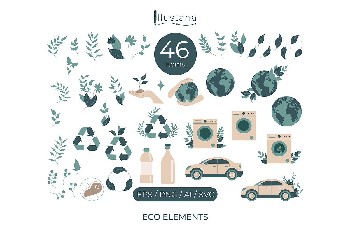 Environmental Clipart Set