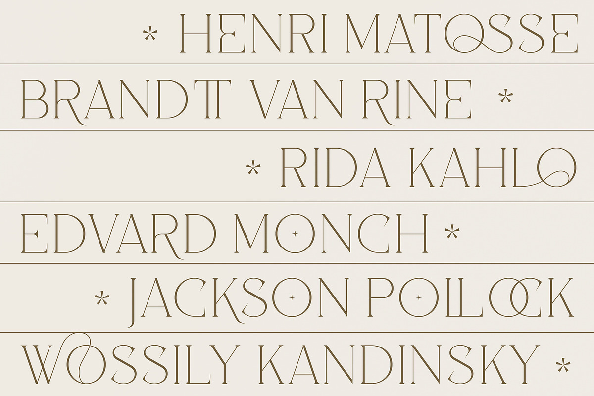 Golden Luxury Font, a Sans Serif Font by Storytype Studio