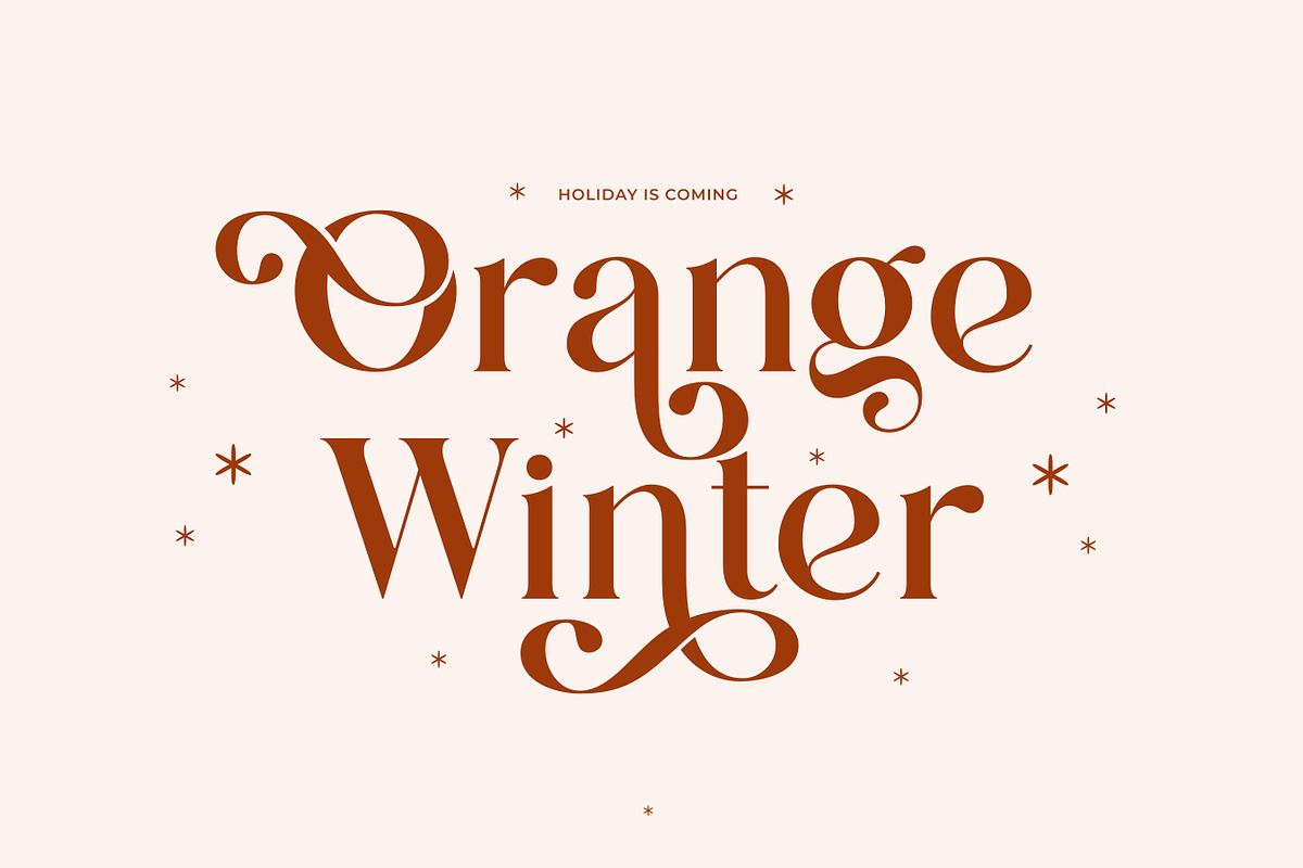 Mango Dream - Modern Retro Font, a Serif Font by Sans & Sons