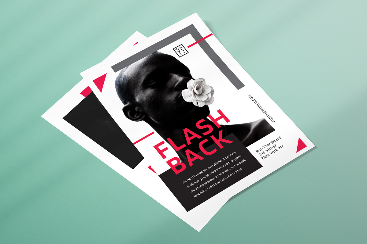 Overlay – The Modern Flyer template, a Flyer Template by Everyday ...