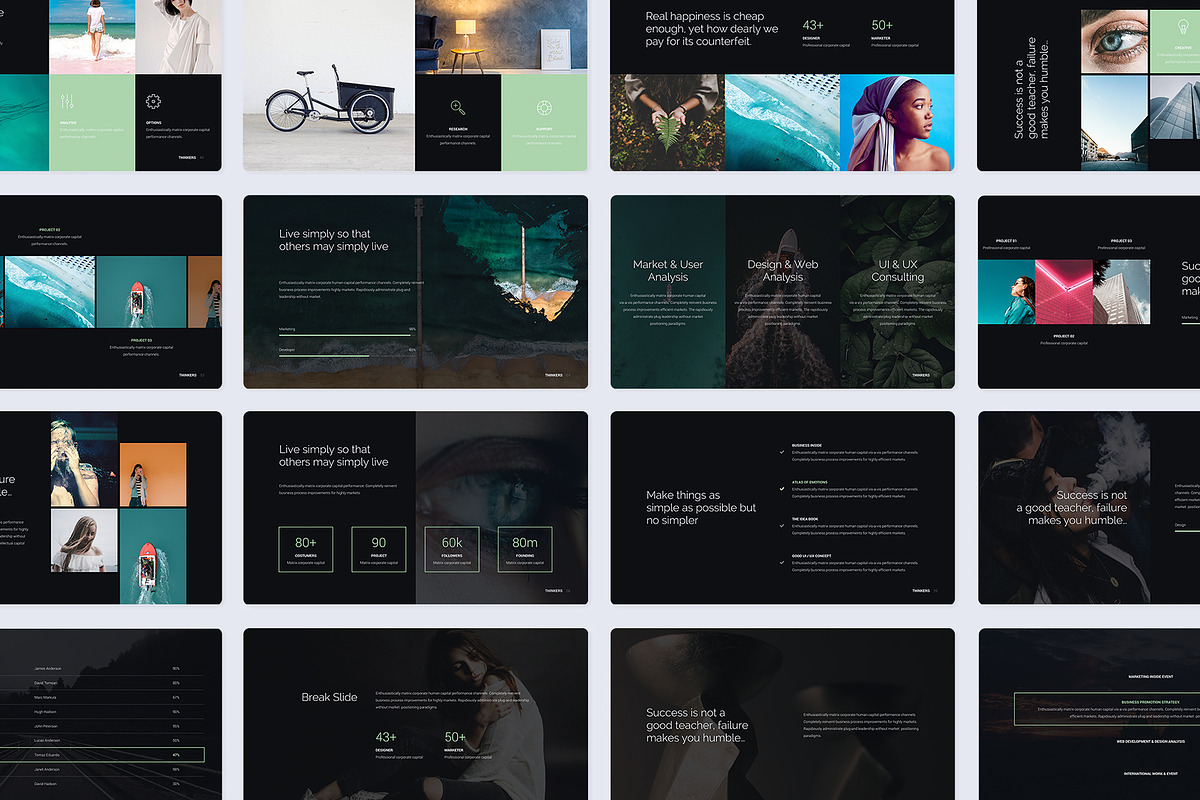 THINKERS - Minimal Template
