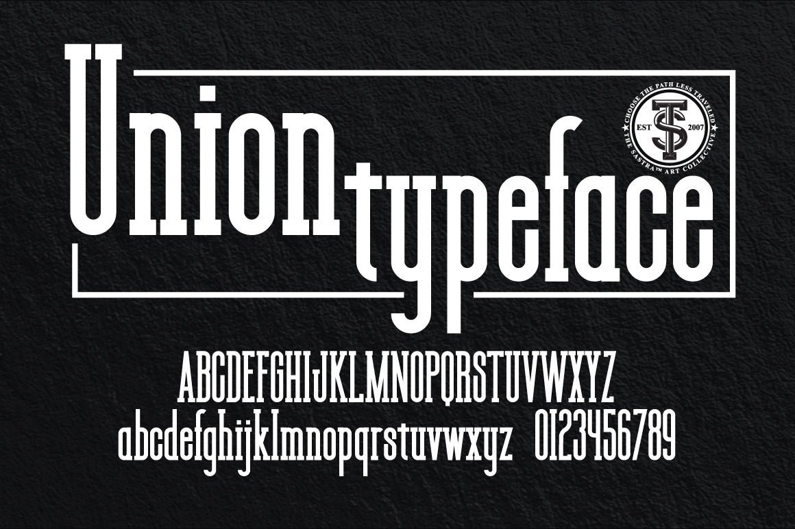 Union, a Serif Font by the-sastra