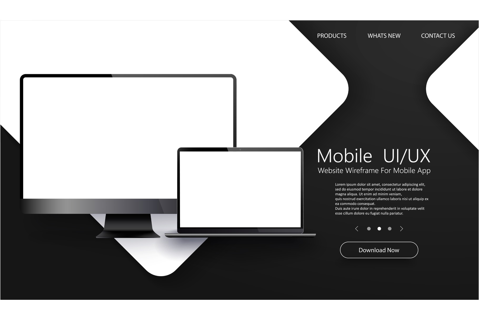 Laptop and PC isolated vector, an Object Illustration by ZinetroN