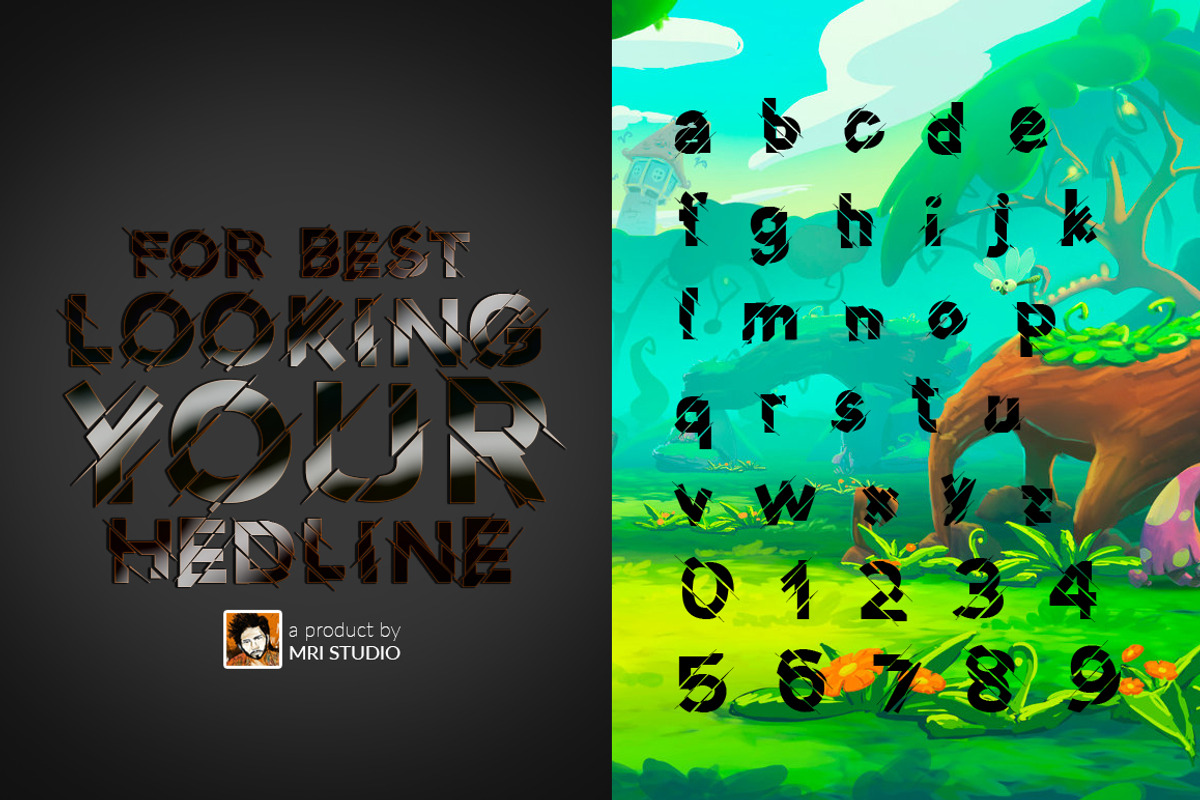 Ninja Font, a Serif Font by MRI STUDIO