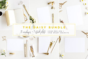 The Daisy Bundle - 11 Mockups +photo, a Product Mockup by Salt Color Studio