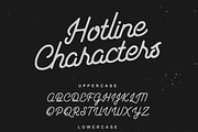 Hotline, a Script Font by Locomotype