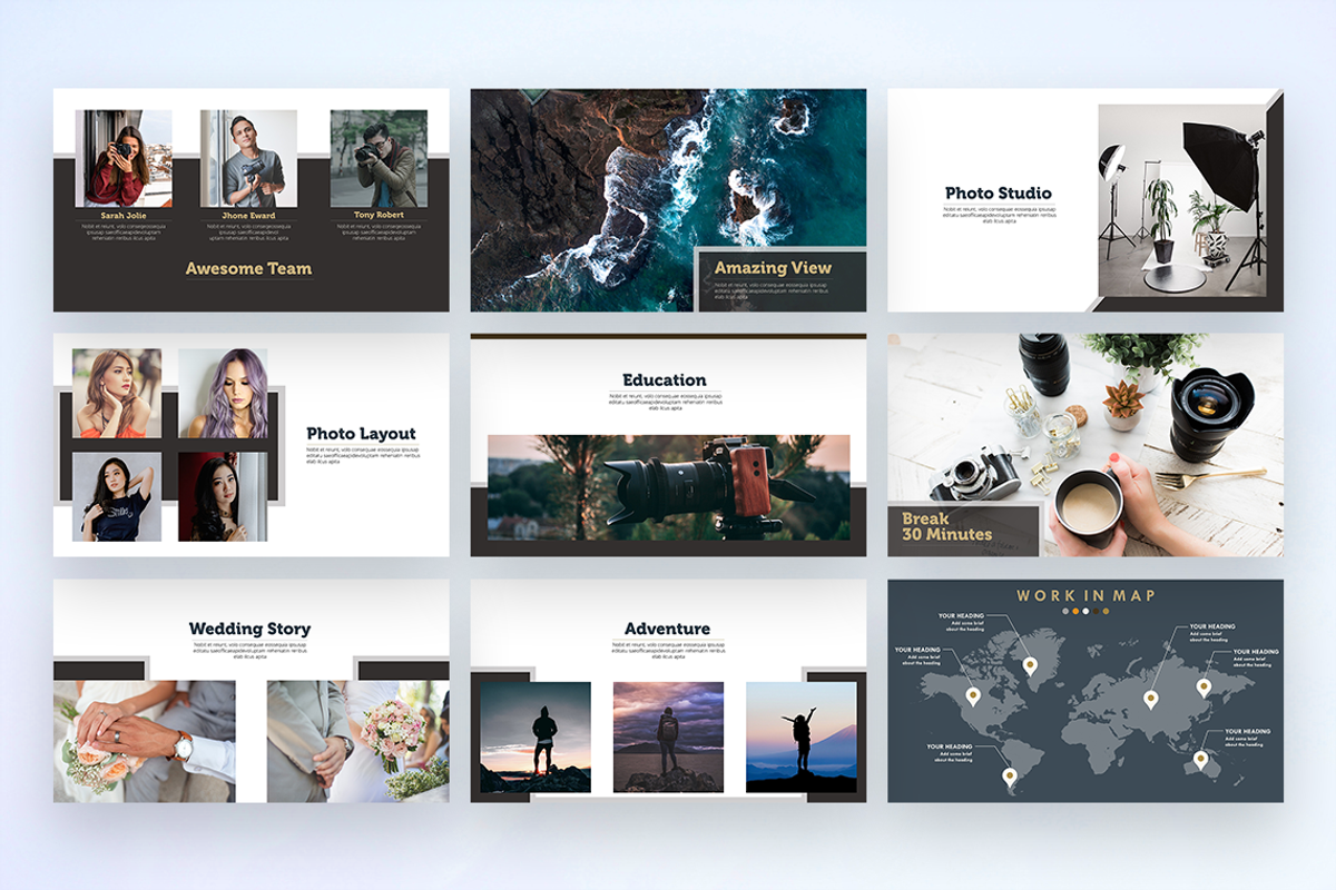 Exposure - Powerpoint Template, a Presentation Template by UnicodeID