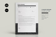 Resume Eva, a Resume Template by Estartshop