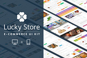 Lucky Store UI Kit, an UI Kit Template by UI Chest | Creative Market