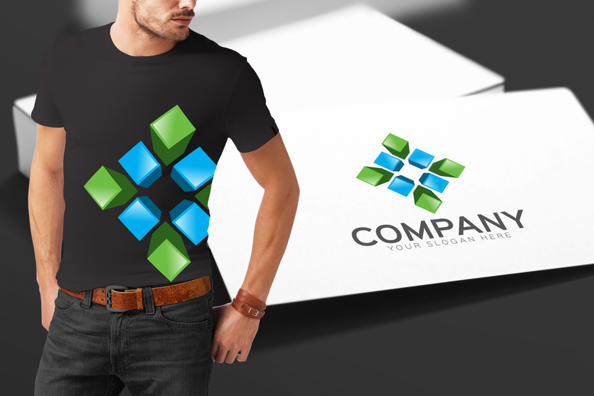 Digital Cubes Logo, a Branding & Logo Template by LogoLabs