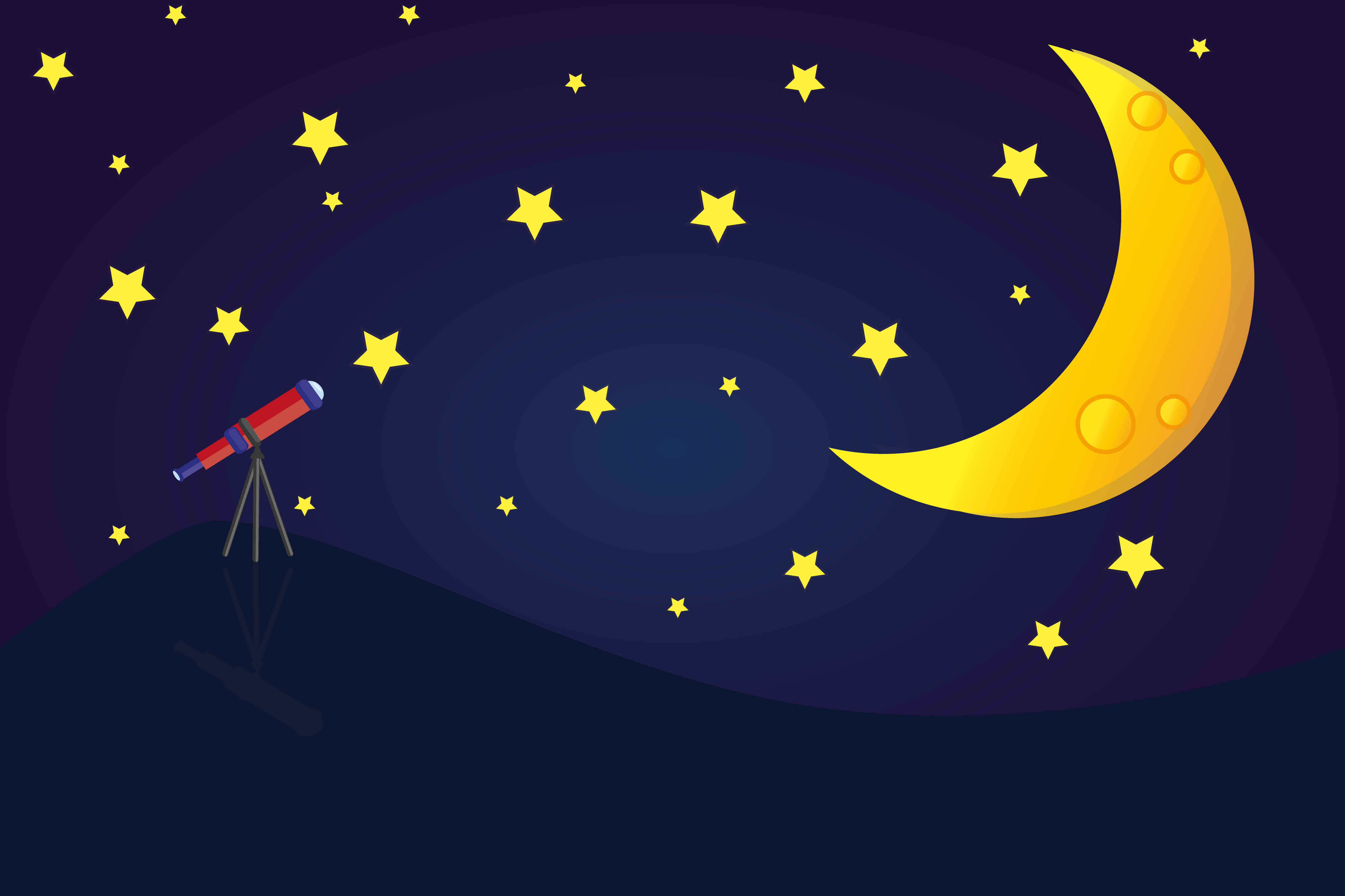 astronomy background, an Illustration by robcar