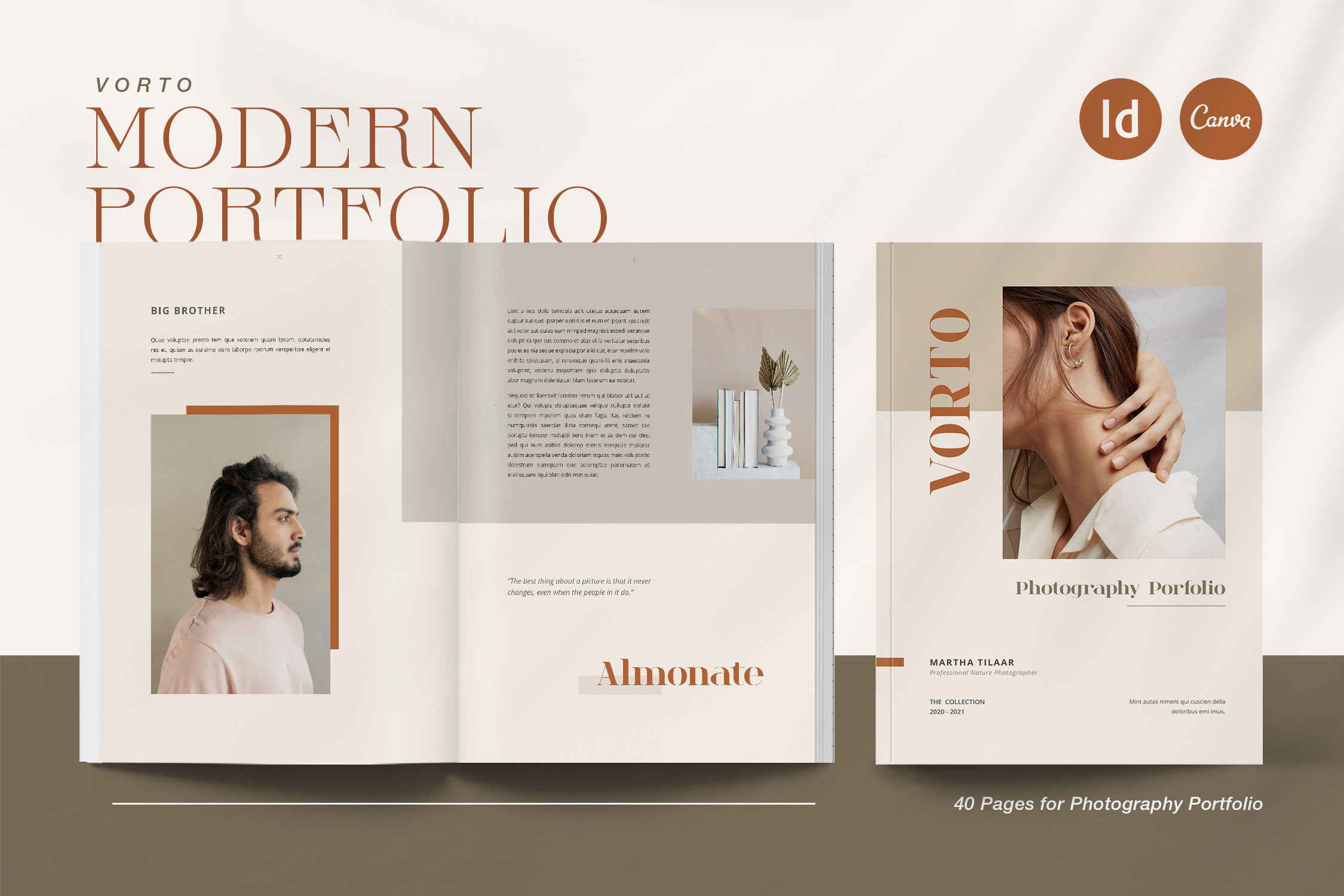 Modern Photography Portfolio Canva