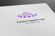 Creative Support Logo, a Branding & Logo Template by BdThemes
