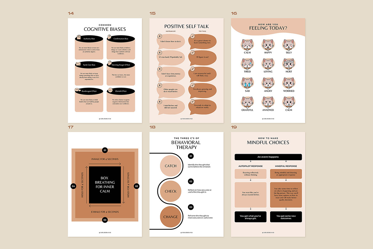 Life Coach Print Maker for CANVA, a Templates & Theme by AndrewPixel