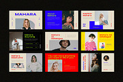 Mahara Urban Powerpoint, a Presentation Template by Typetemp Studio