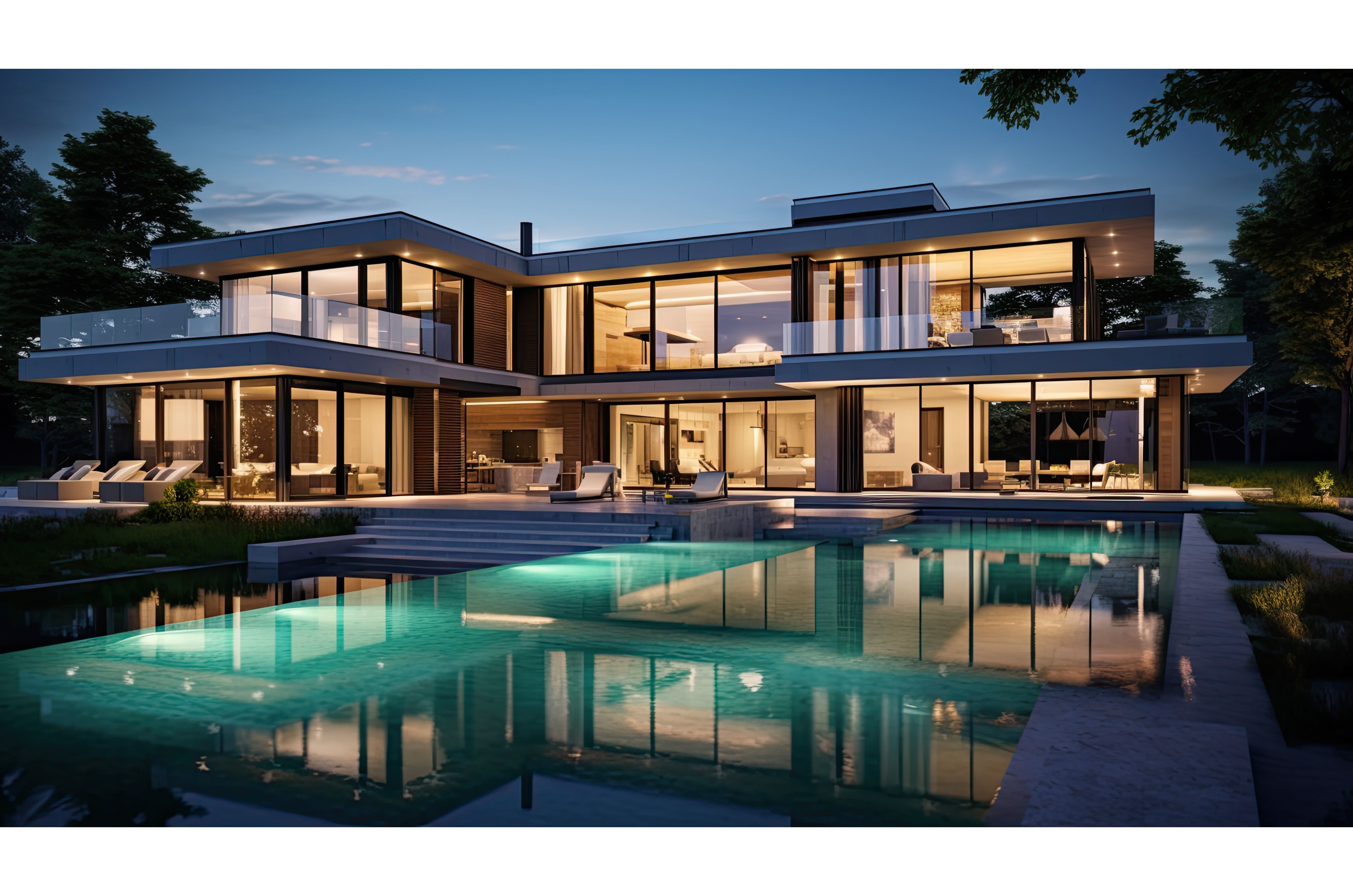 opulence private mansion building ai, a Background Photo by pikepicture