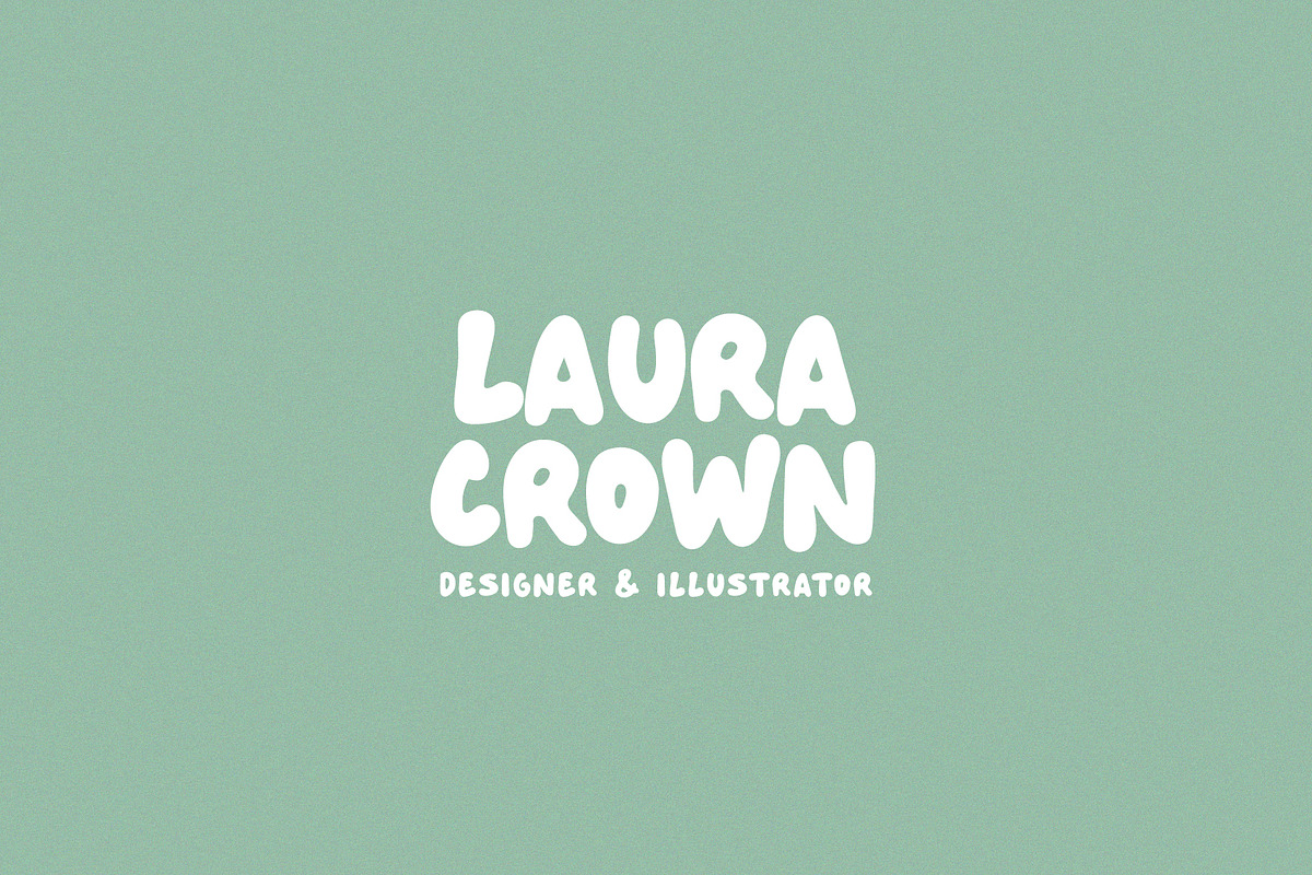 Holiday Journey | Bubble Font