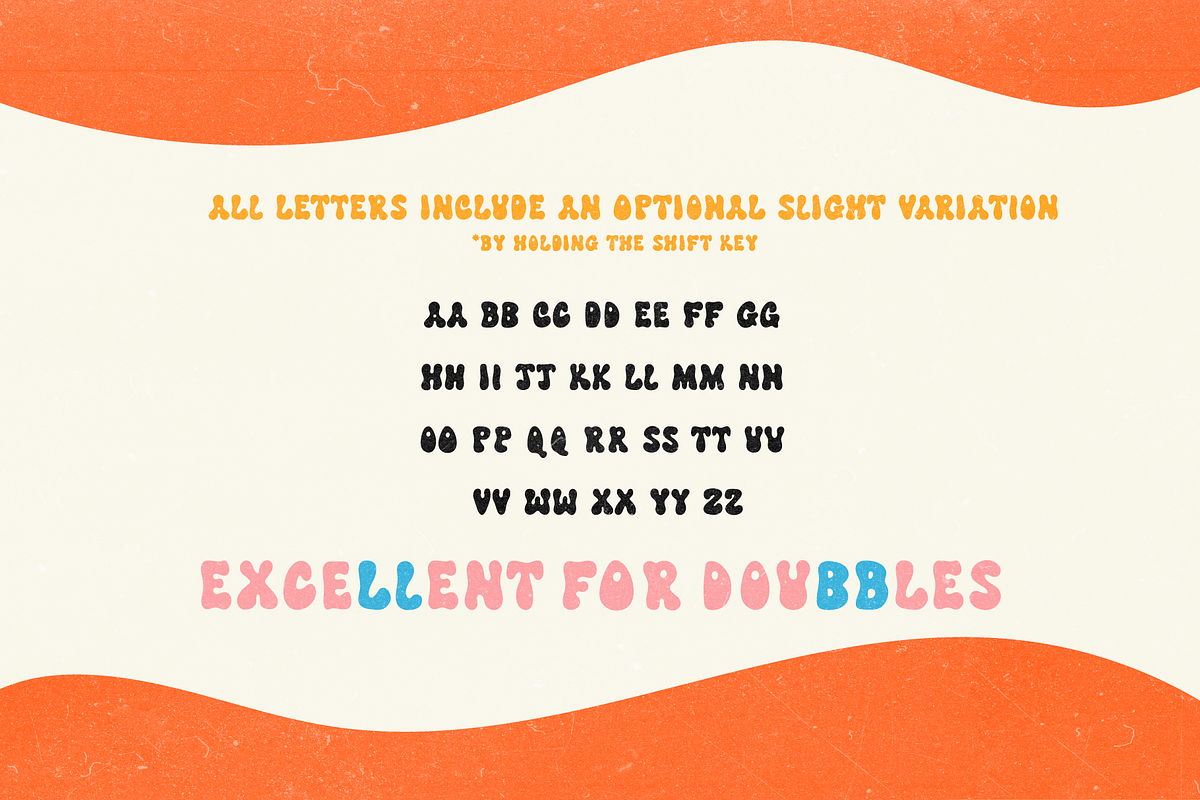 Lava Lamp Display - Retro Font, a Font by Dynamo Ultima