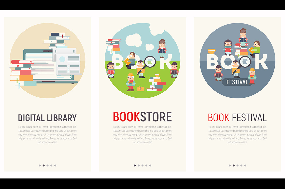 Bookstore Mobile App, an App Template by ELFIVETROV DESIGN | Creative ...