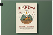 Road Trip Flyer Set Template, a Flyer Template by Neermana