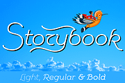 Storybook, a Script Font by ArtyType