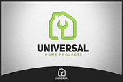 Universal Home Logo | Branding & Logo Templates ~ Creative Market