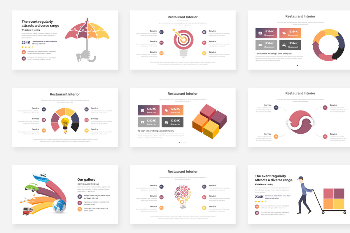 SeoWork Pitch Deck 2019 Powerpoint, a Presentation Template by One ...