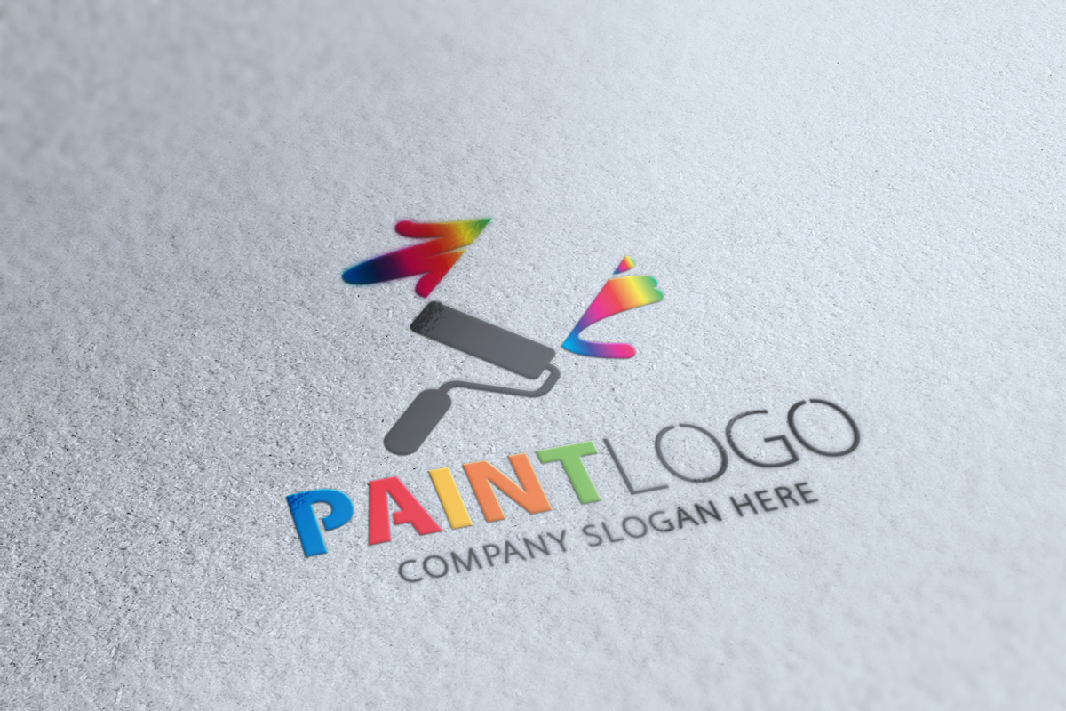 Paint Logo, a Branding & Logo Template by Creative Dezing