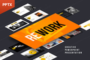 Rework PowerPoint Presentation, a Presentation Template by Rework