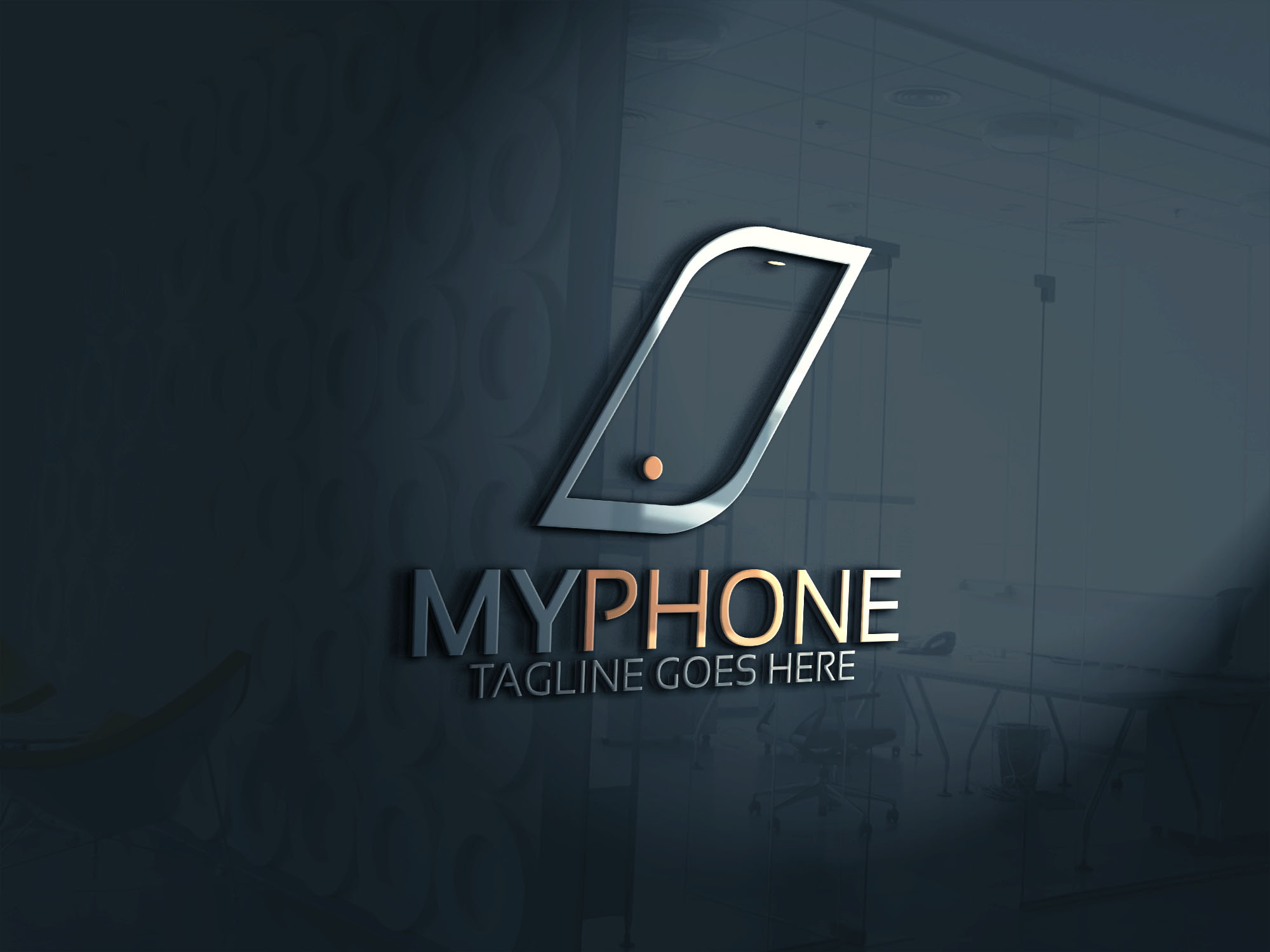 My Phone Logo | Branding & Logo Templates ~ Creative Market